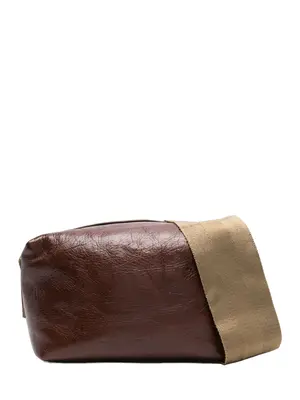 UMA WANG Leather Shoulder Bag - Brown