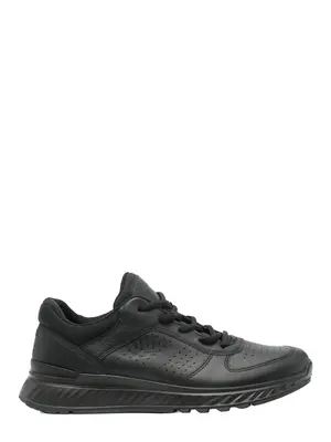 Ecco Exostrike Leather Sneakers - Black