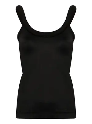 Alexander McQueen 3d-detailing Sleeveless Top - Black