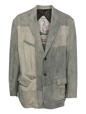 ZIGGY CHEN Silk Blend Shirt - Grey