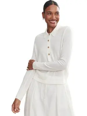 Jenni Kayne Grayson Pullover - Ivory