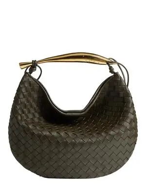 BOTTEGA  VENETA Large Intrecciato Leather Sardine Shoulder Bag