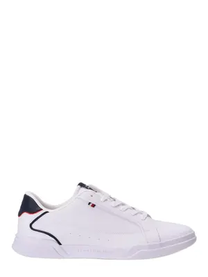 Tommy Hilfiger Contrasting Low-top Sneakers - White