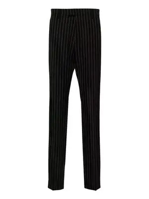 Ami Tailored Virgin Wool Trousers - Black