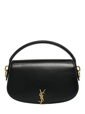 Saint Laurent Flap Crossbody Bag - Black