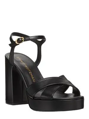 STUART WEITZMAN Dayna Platform Sandals - Black
