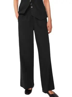 WHISTLES Lindsey Linen Blend Trousers