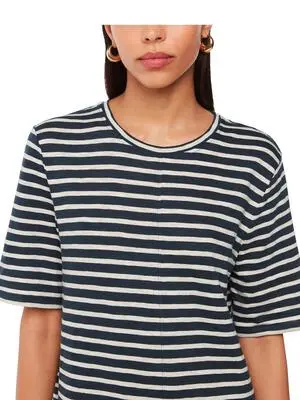 Whistles Breton Stripe Jersey Dress - Blue/multi