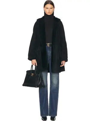 Fendi Shearling Jacket - Black