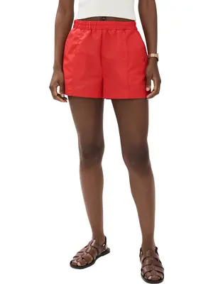 Staud STAUD Taurus Shorts Red Rose