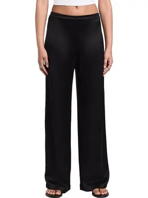 LESET Barb Wide Leg Pants - Black
