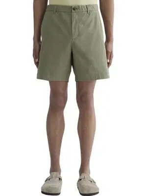 Everlane Seersucker Short Lichen Green