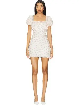 For Love & Lemons Maxine Mini Dress - Pink