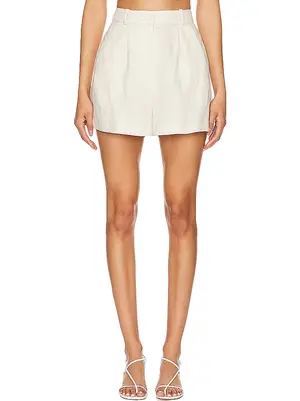 Amanda Uprichard Noah Shorts - Beige