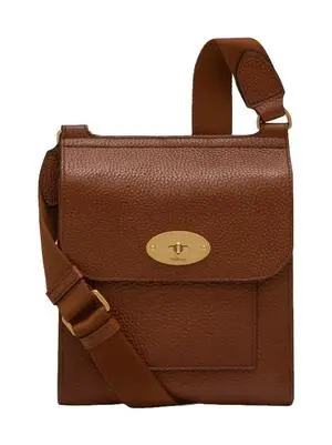 Mulberry Small Antony Leather Crossbody Bag - Oak