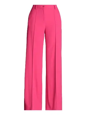 Pinko Crepe Wide Leg Pants - Pink