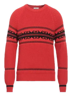 PAOLO PECORA Virgin Wool Sweater - Red