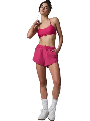 Alo Yoga Playmaker Dolphin Short Pink Summer Crush