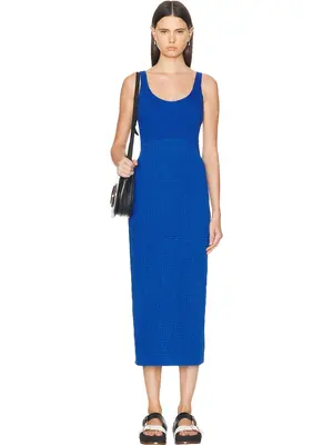 Gabriela Hearst Girard Midi Dress - Saphire