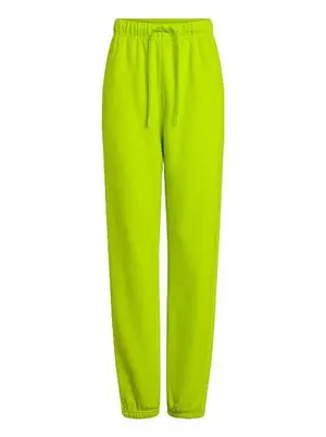 ELECTRIC YOGA French Terry Joggers - Lime Punch