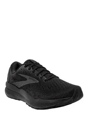 Brooks Brooks Ghost 16 Lace Up Running Sneakers Black/ Black/ Ebony