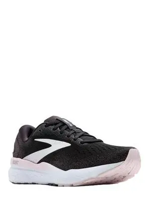 Brooks Brooks Ghost 16 Lace Up Running Sneakers Black/white/orchid Ice
