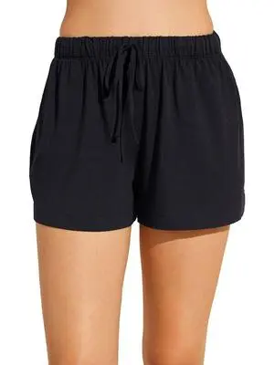 Eberjey Eberjey Gisele Pajama Shorts Black