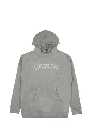 PLEASURES Flight Hoodie - Grey