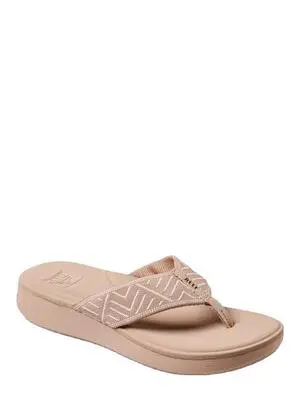 Reef Cushion Cloud Platform Flip Flop - Oasis Geo