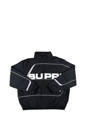 Supreme Paneled Track Jacket - Black