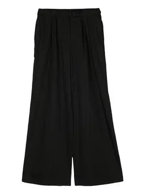 JOSEPH Tunis Cotton Trousers - Black
