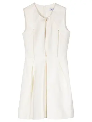 Dice Kayek Sleeveless Mini Dress - Neutrals