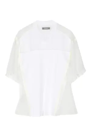 UNDERCOVERISM Layered Cotton T-shirt - White