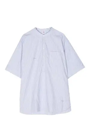 UNDERCOVERISM Striped Cotton Shirt - Blue