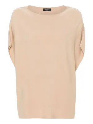 FABIANA FILIPPI Fabiana Filippi Beaded-Trim Knit Top