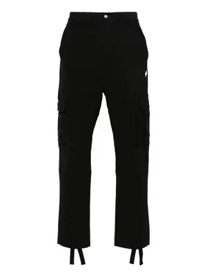 COUNTY OF MILAN Marcelo Burlon Cross Tapered Cargo Trousers - Black