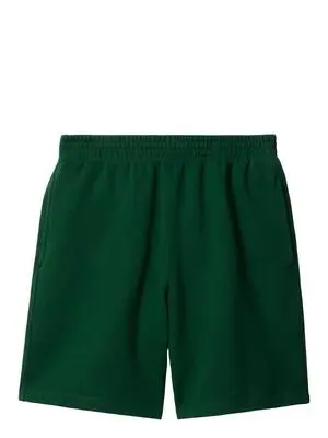Burberry Burberry Cotton Track Shorts Green