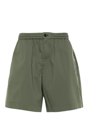 Aspesi Poplin Bermuda Shorts - Green