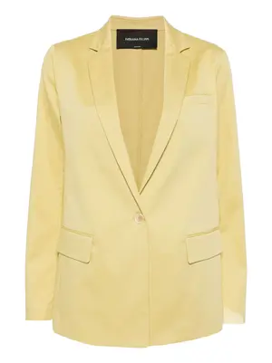 Fabiana Filippi Single-breasted Blazer - Yellow