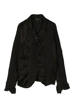 RUNDHOLZ Linen-blend Jacket - Black