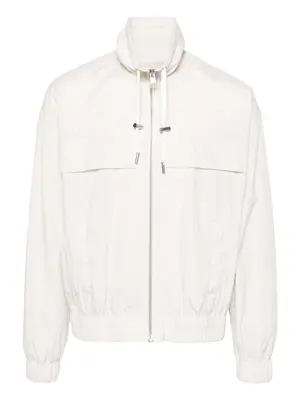 Ami Logo-print Windbreaker - White