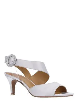 J. Reneé Safira Ankle Strap Sandals - Steel Grey