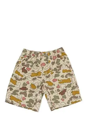 HUMAN MADE X Kaws Made Camo Shorts - Brown