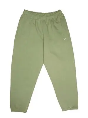 Nike Nrg Solo Swoosh Fleece Pants - Oil Green/white