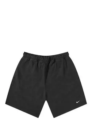 Nike Solo Swoosh Fleece Shorts - Black/white