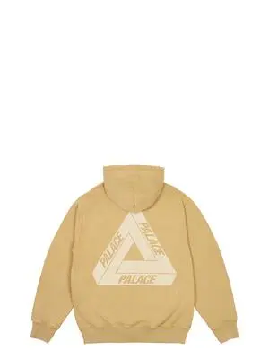 PALACE Pigment Wash Triferg Hood - Stone