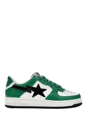 A BATHING APE Sta #3 M2 Sneakers - White/green/black