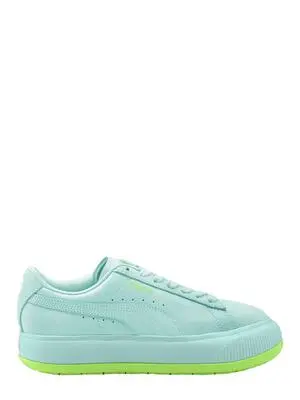 PUMA Suede Mayu Mono Sneakers - Eggshell Blue/green Glare