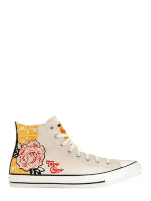 CONVERSE Chuck Taylor All Star Hi Topo Chico Marka27 Sneakers - Cream/black/red