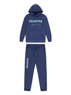 Trapstar Chenille Decoded 2.0 Hooded Tracksuit - Medieval Blue